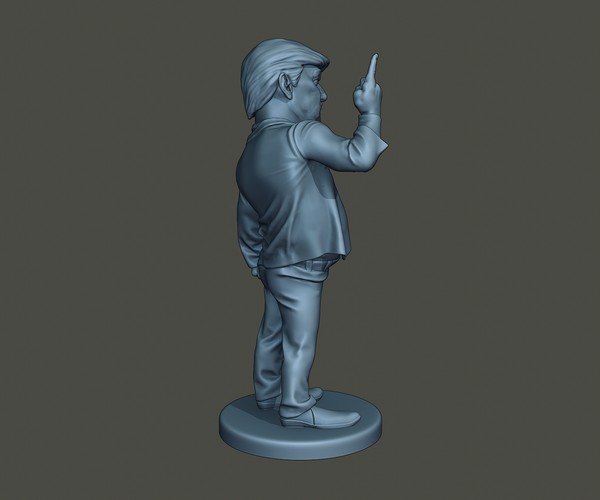 ArtStation - Donald Trump Finger Up | Resources