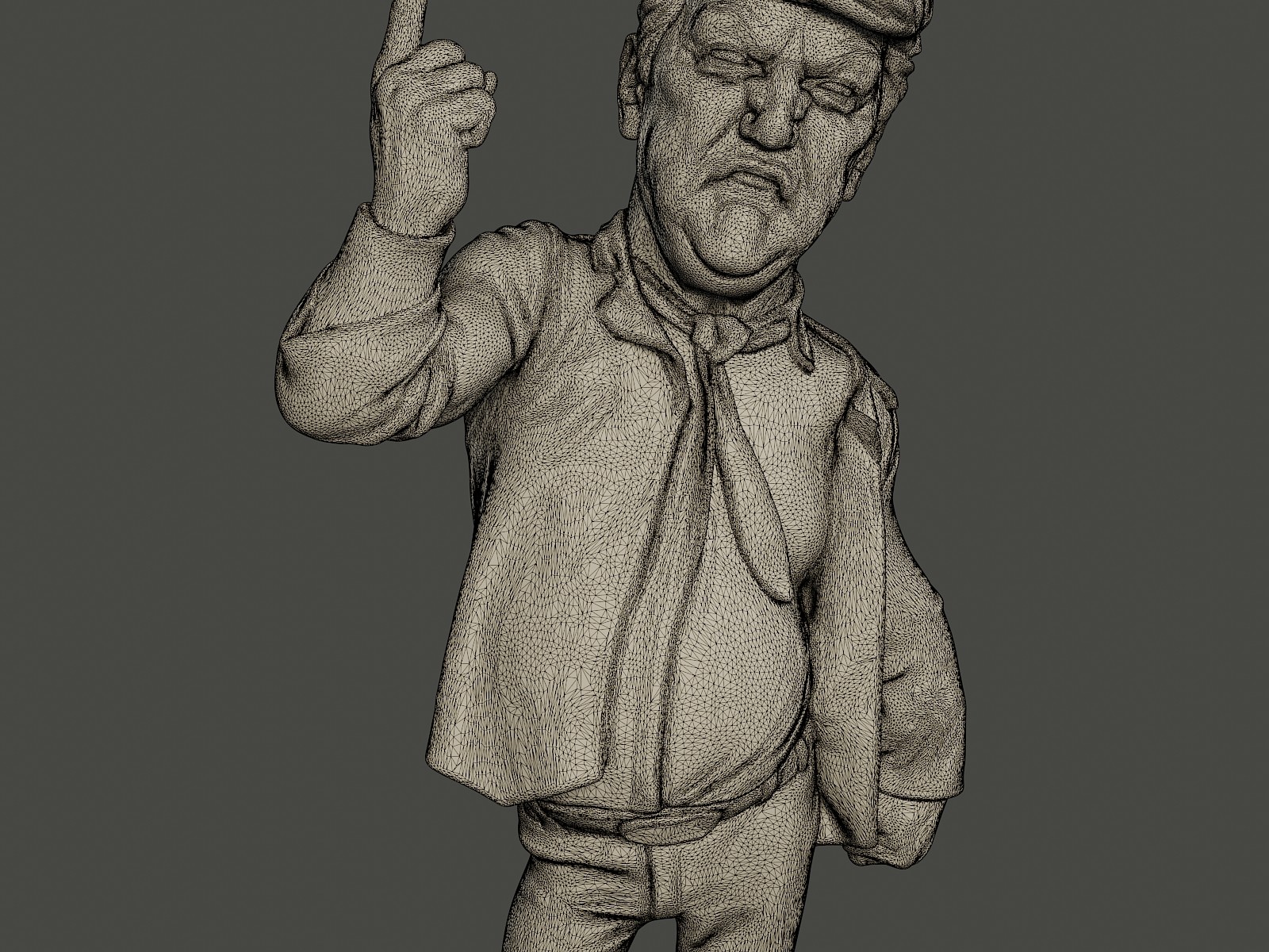 ArtStation - Donald Trump Finger Up | Resources