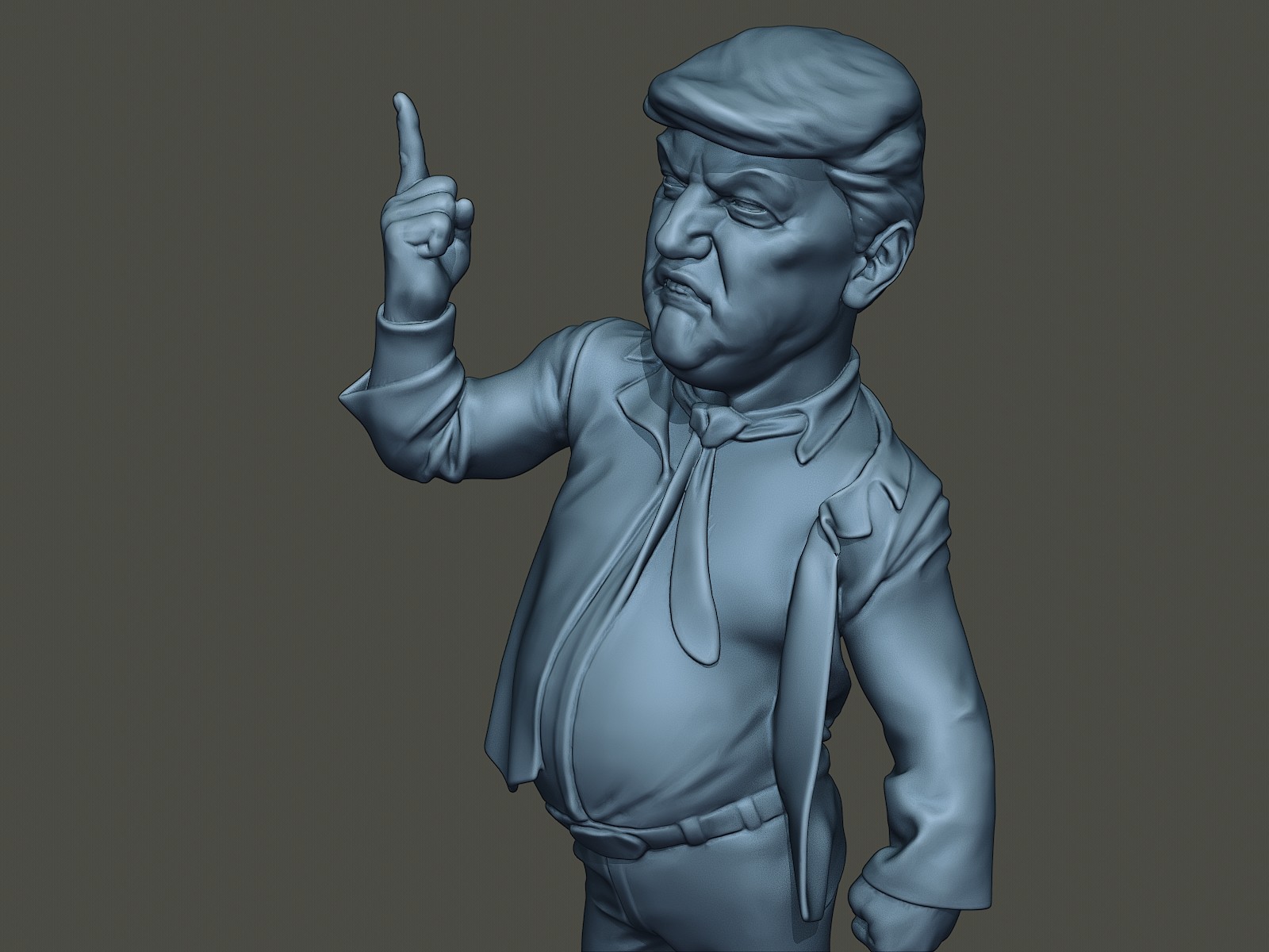 ArtStation - Donald Trump Finger Up | Resources