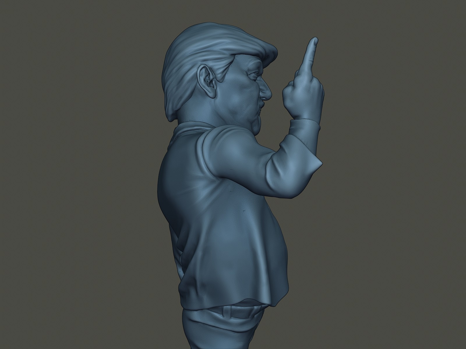 ArtStation - Donald Trump Finger Up | Resources