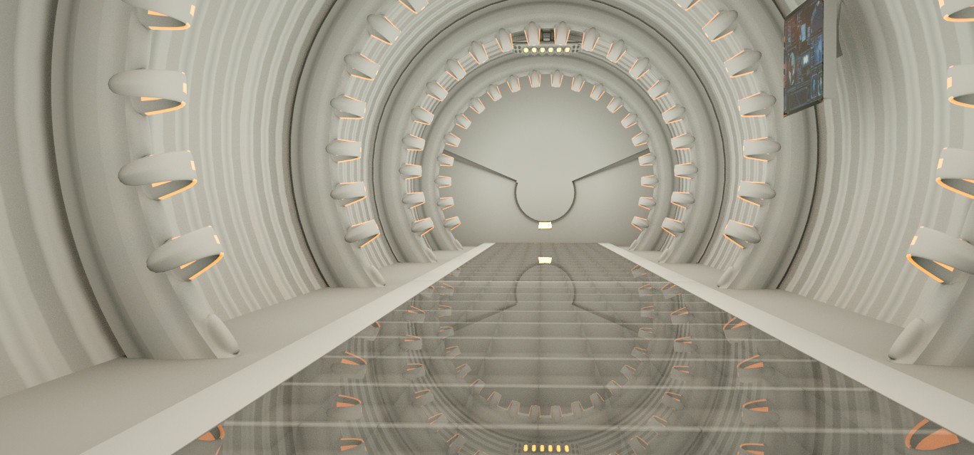 ArtStation - Spaceship Tunnel | Resources