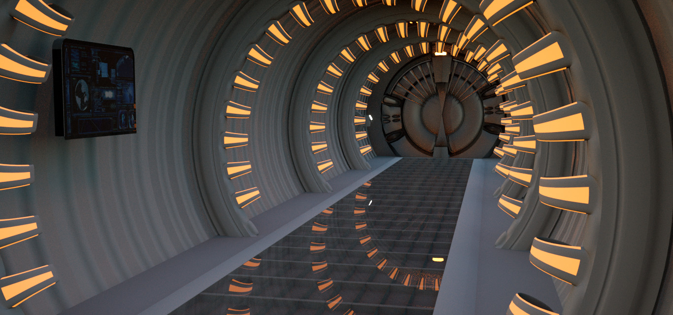ArtStation - Spaceship Tunnel | Resources