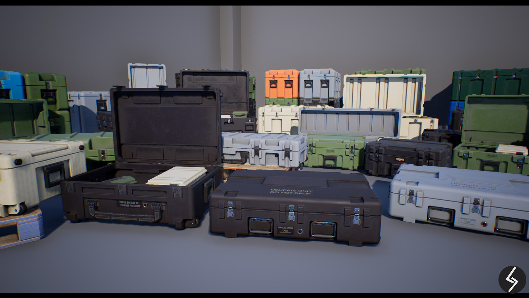 ArtStation - Military Cases Pack (UE4, Unity) | Game Assets
