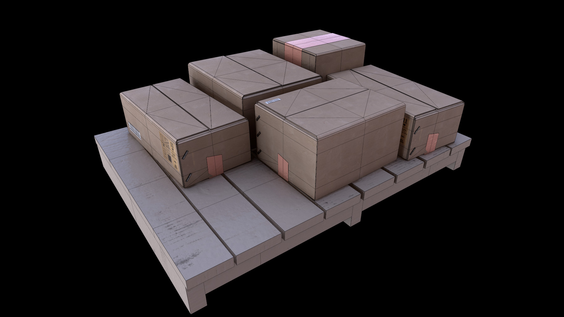 ArtStation - Cartoon Boxes | Resources