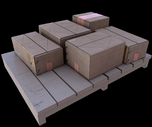 ArtStation - Cartoon Boxes | Resources