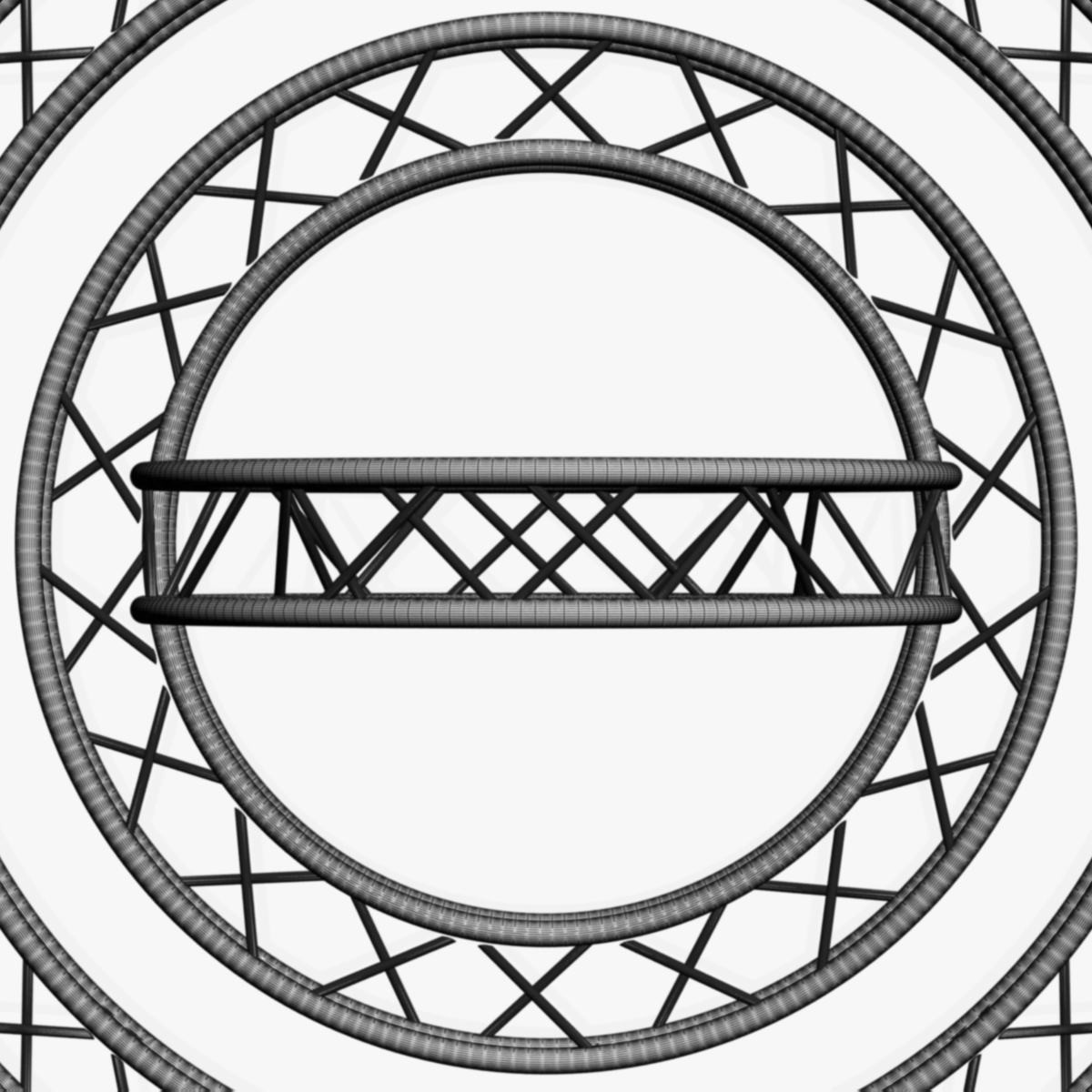 ArtStation - Circle Square Truss Modular Collection - 10 PCS Modular ...