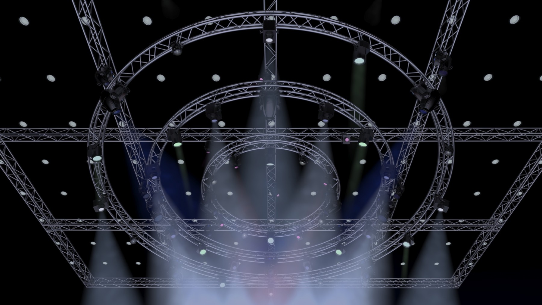 ArtStation - TV Studio Stage Truss and Lights | Resources