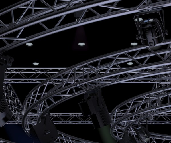 ArtStation - TV Studio Stage Truss and Lights | Resources