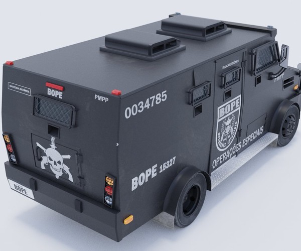 ArtStation - Blindado BOPE | Game Assets
