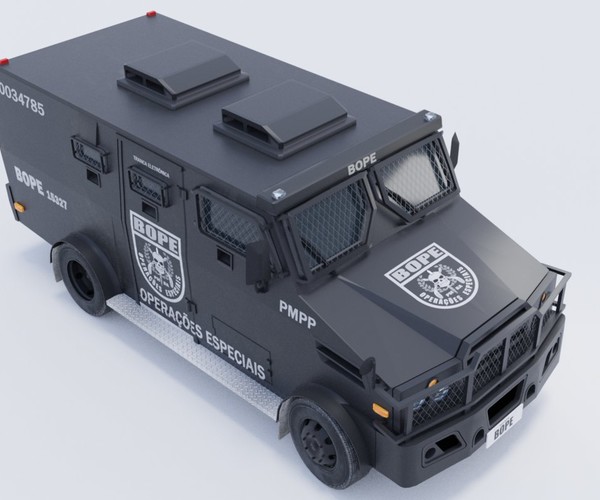 ArtStation - Blindado BOPE | Game Assets