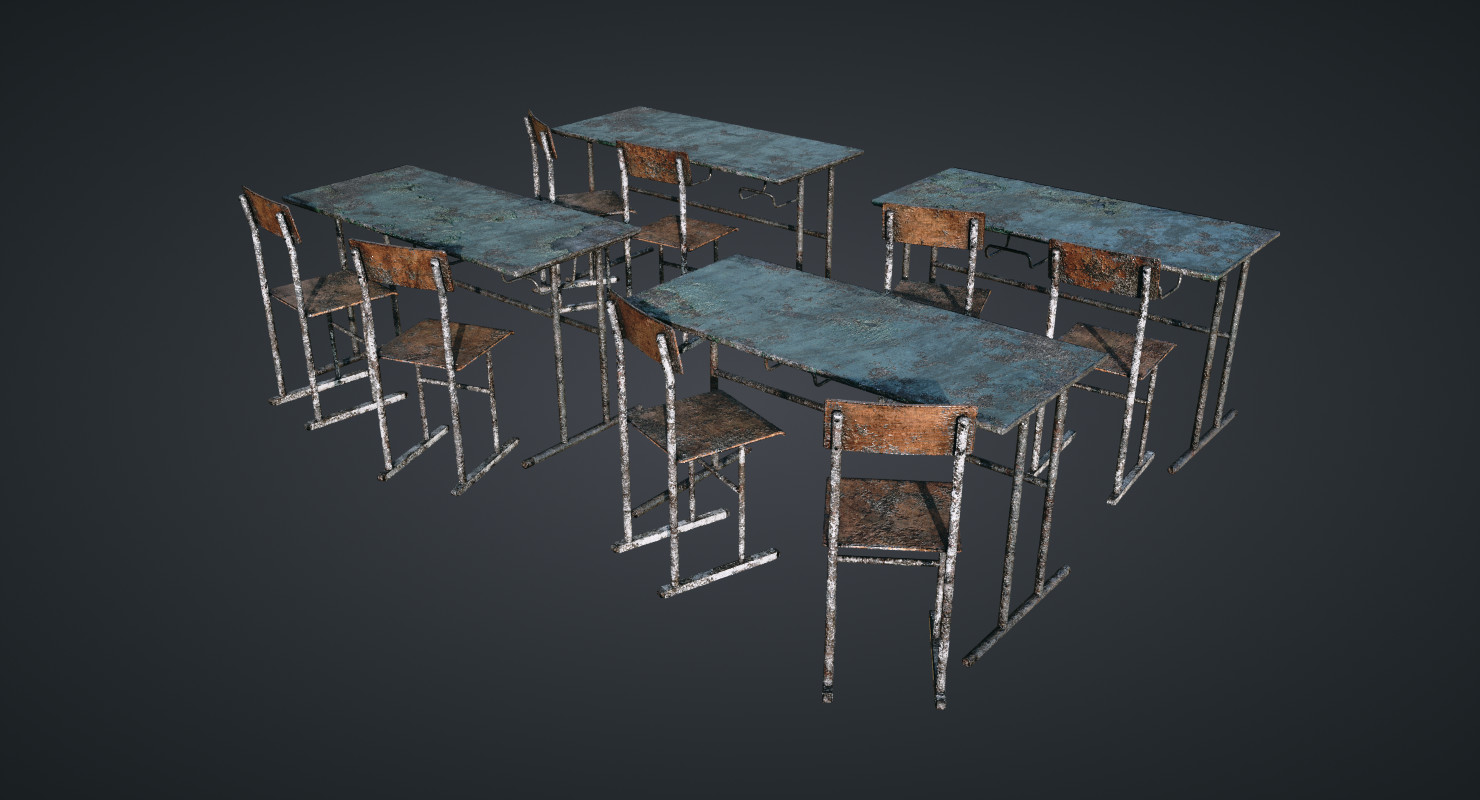 ArtStation - Classroom Chairs | Resources