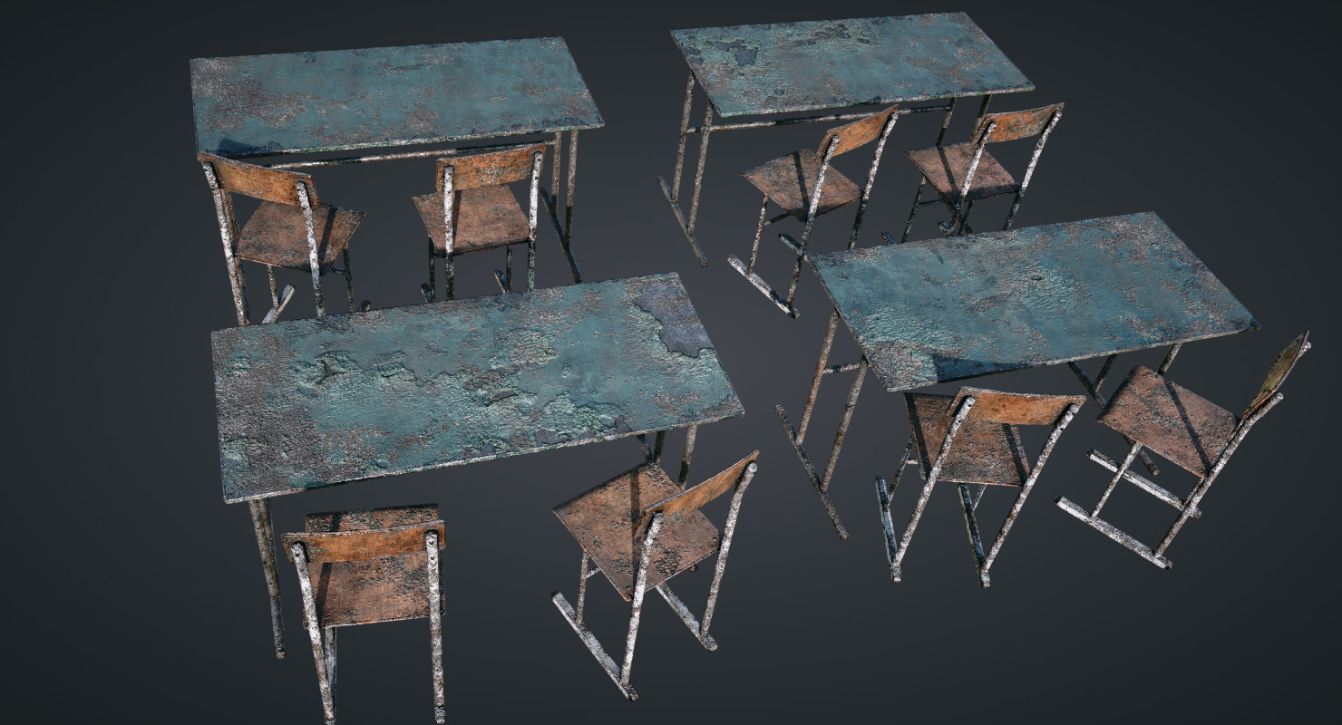 ArtStation - Classroom Chairs | Resources