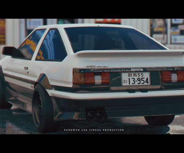 ArtStation - UE4 Automotive Visuals (Hybrid Rendering) | Resources