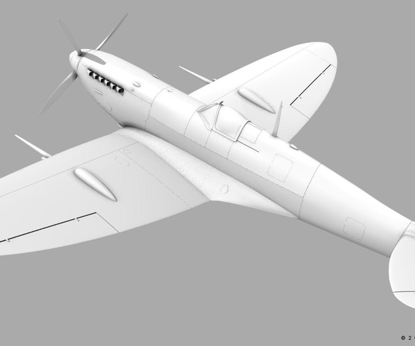 ArtStation - SUPERMARINE SPITFIRE MK IXC | Game Assets