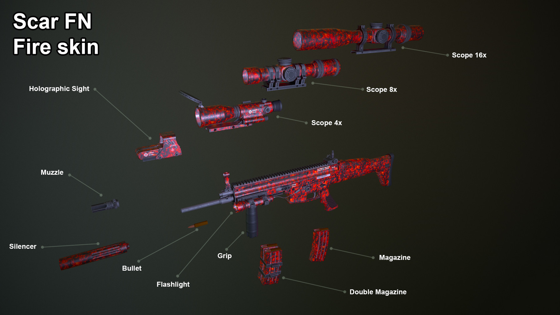 ArtStation - Scar fn | Game Assets