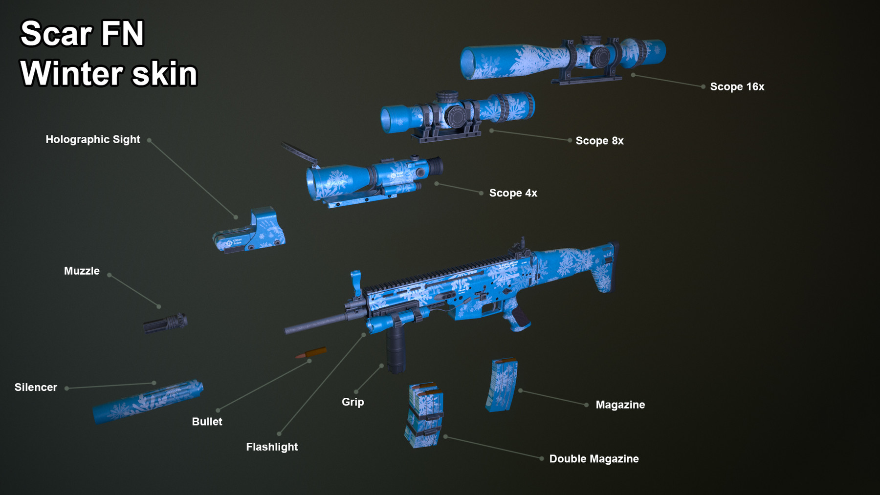 ArtStation - Scar fn | Game Assets