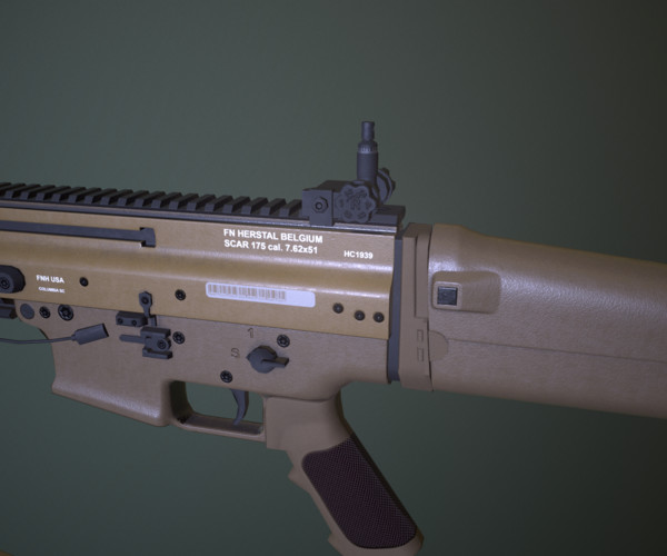 ArtStation - Scar fn | Game Assets