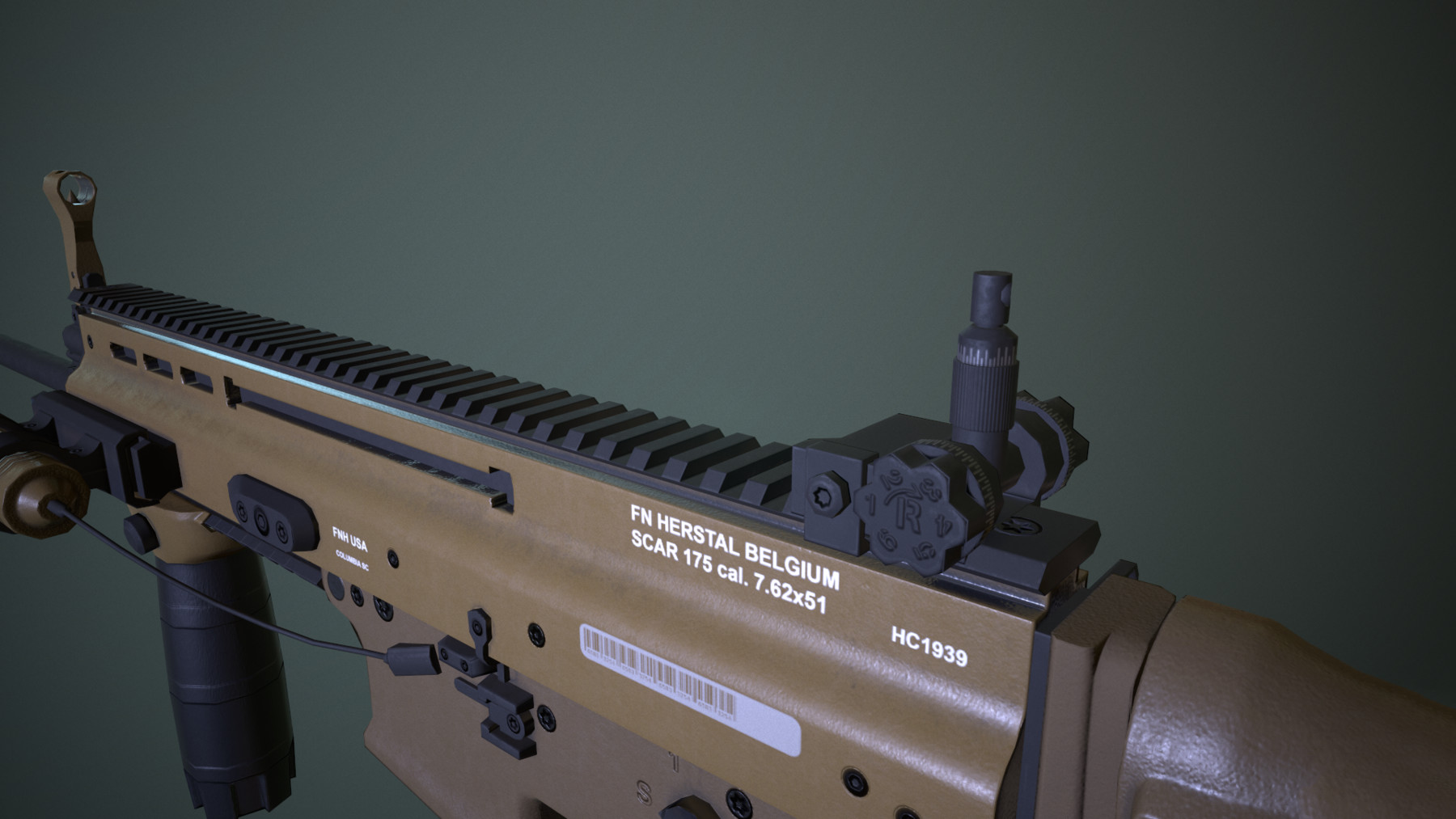 ArtStation - Scar fn | Game Assets