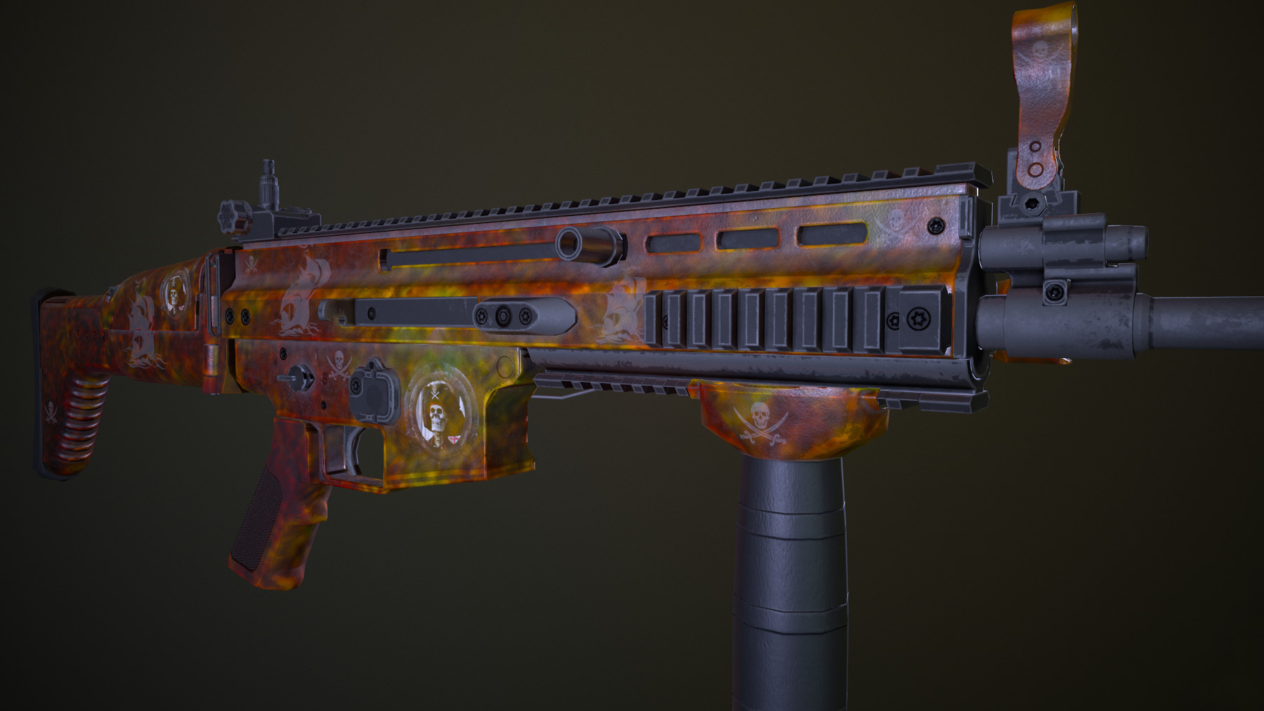 ArtStation - Scar fn | Game Assets