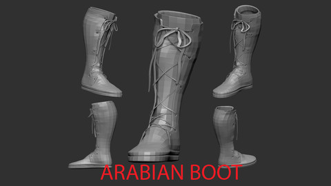 ArtStation - ARABIAN BOOT | Resources