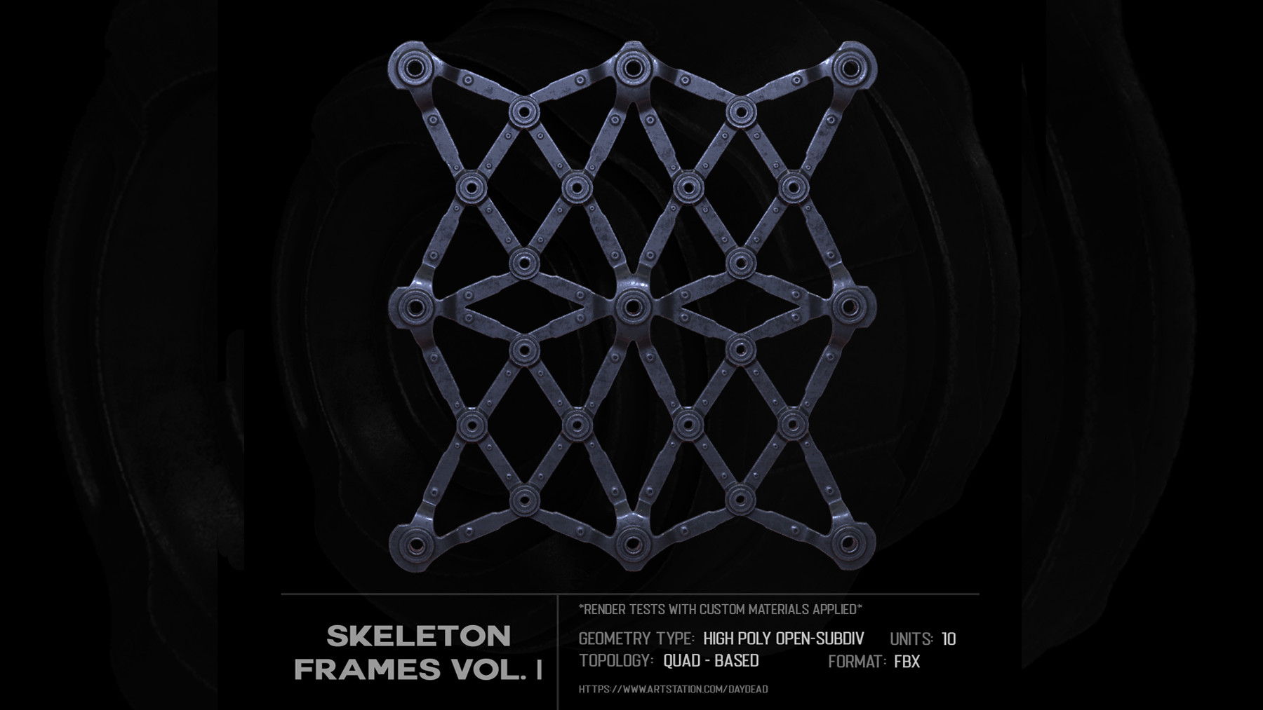 ArtStation - +10 Skeleton frames Vol I SUBD | Resources