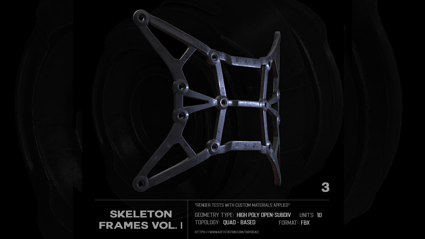 ArtStation - +10 Skeleton frames Vol I SUBD | Resources