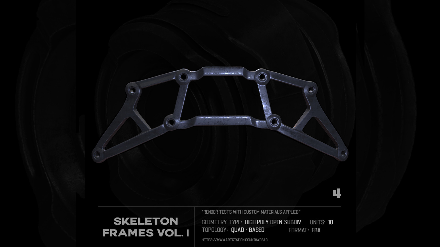 ArtStation - +10 Skeleton frames Vol I SUBD | Resources