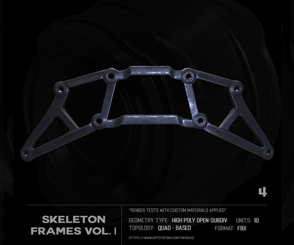ArtStation - +10 Skeleton frames Vol I SUBD | Resources