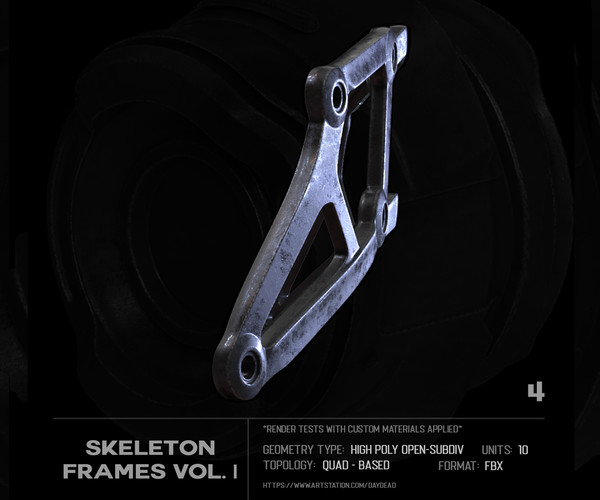 ArtStation - +10 Skeleton frames Vol I SUBD | Resources