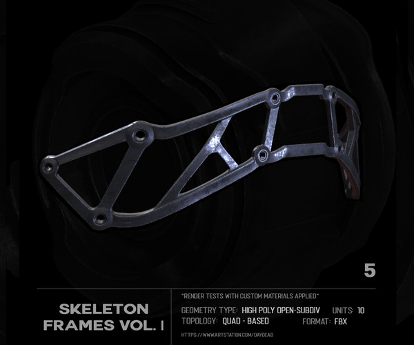 ArtStation - +10 Skeleton frames Vol I SUBD | Resources