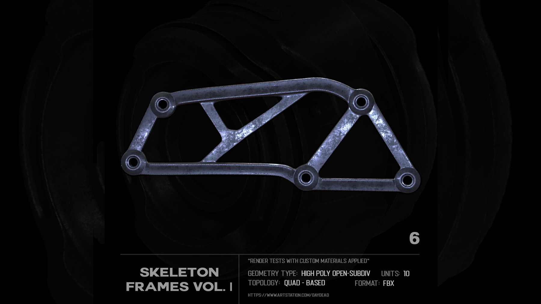 ArtStation - +10 Skeleton frames Vol I SUBD | Resources