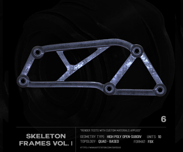 ArtStation - +10 Skeleton frames Vol I SUBD | Resources