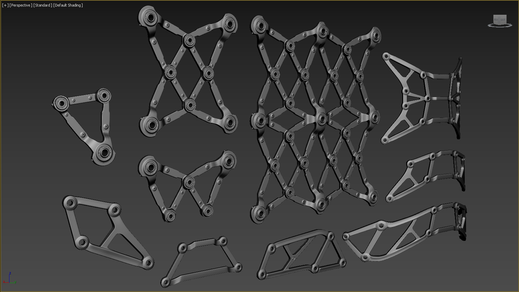 ArtStation - +10 Skeleton frames Vol I SUBD | Resources
