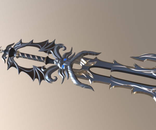 ArtStation - 3D Printable Files - No Name Key Blade | Resources