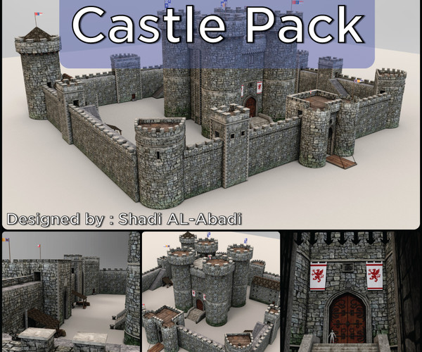 ArtStation - Medieval Castle Pack | Game Assets