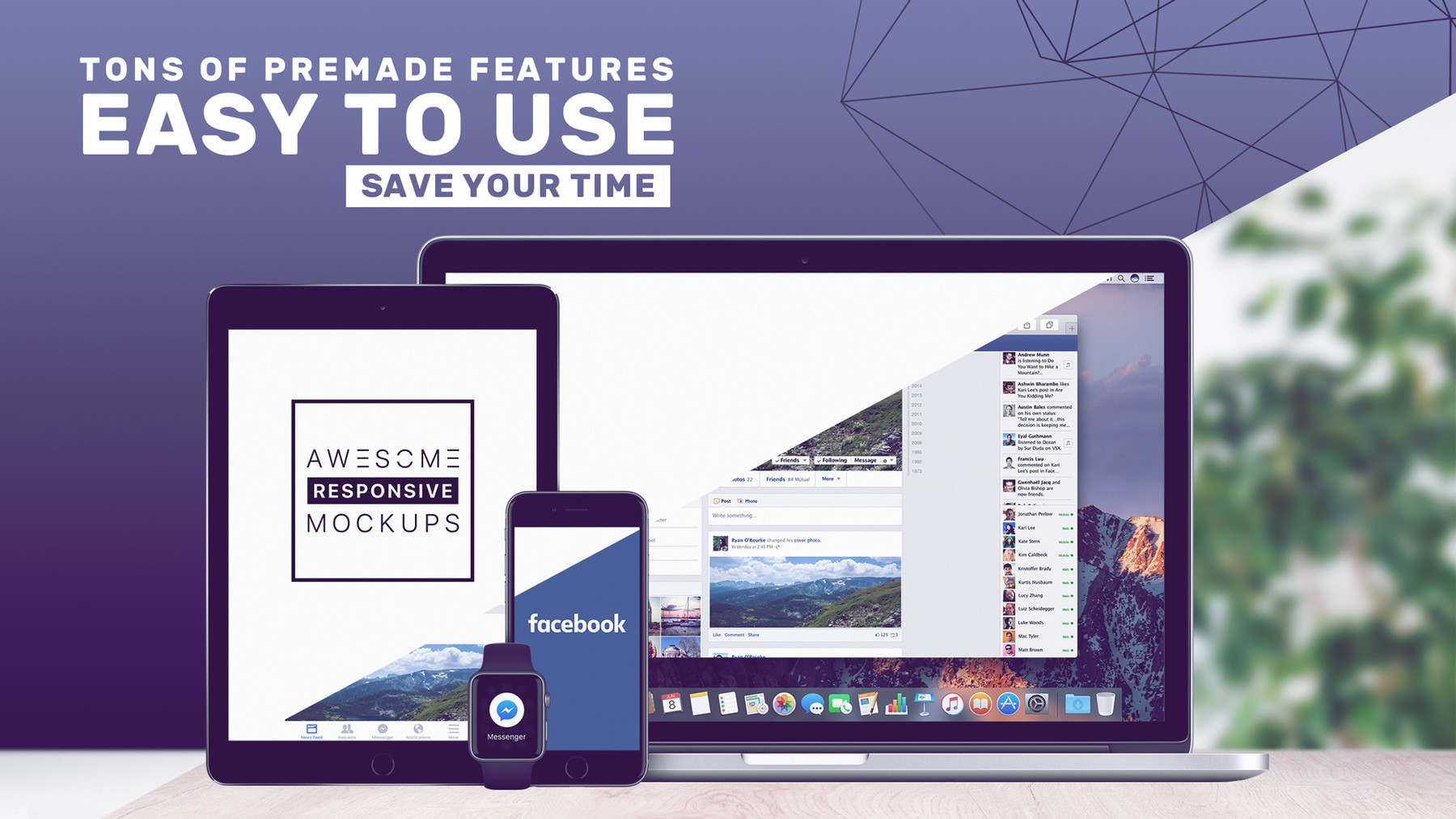 ArtStation - Awesome Responsive Mockups | Artworks