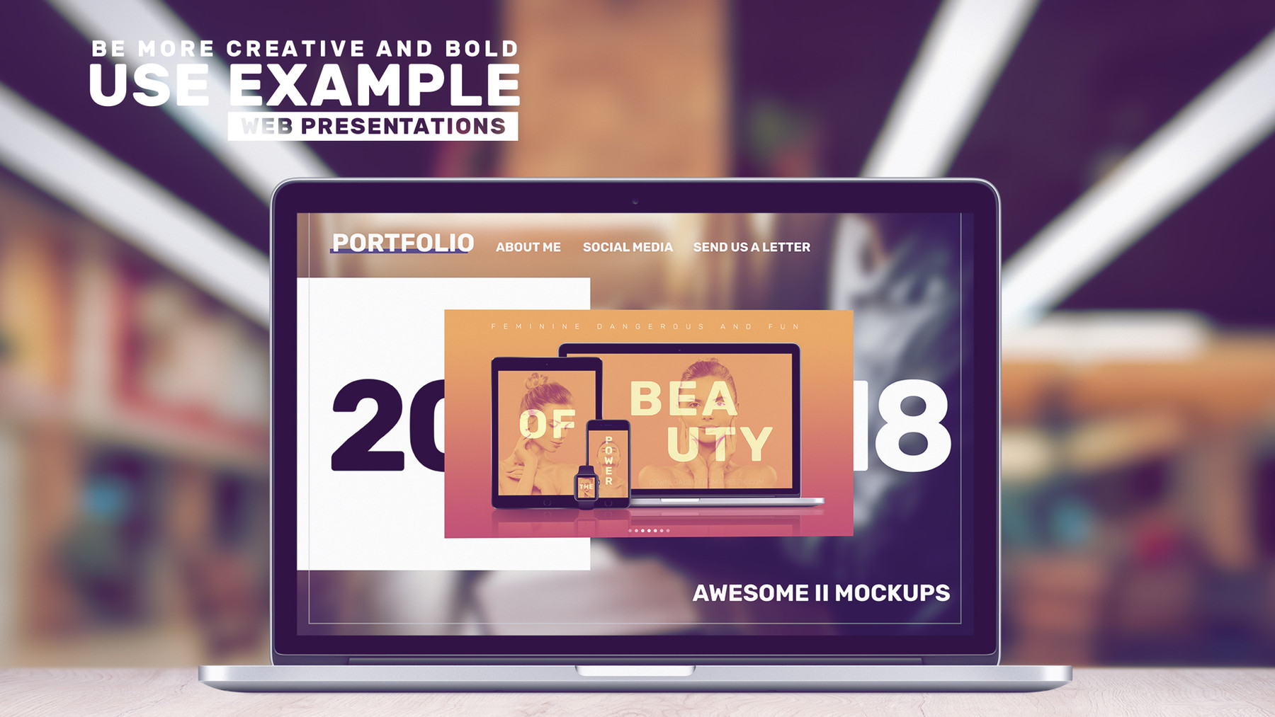 ArtStation - Awesome Responsive Mockups | Artworks