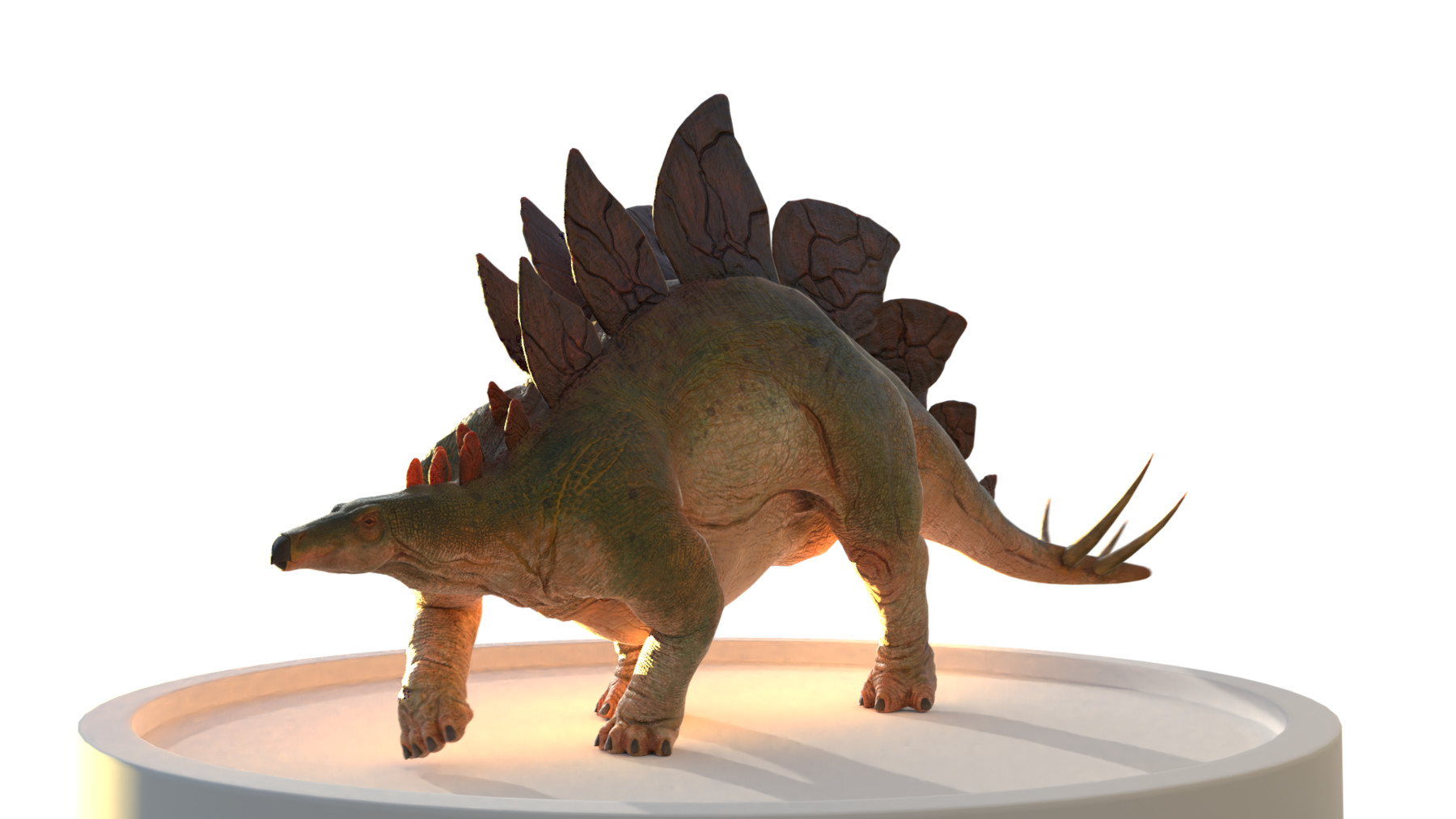 ArtStation - Stegosaurus for your Games or Animations Blender 3D Model ...