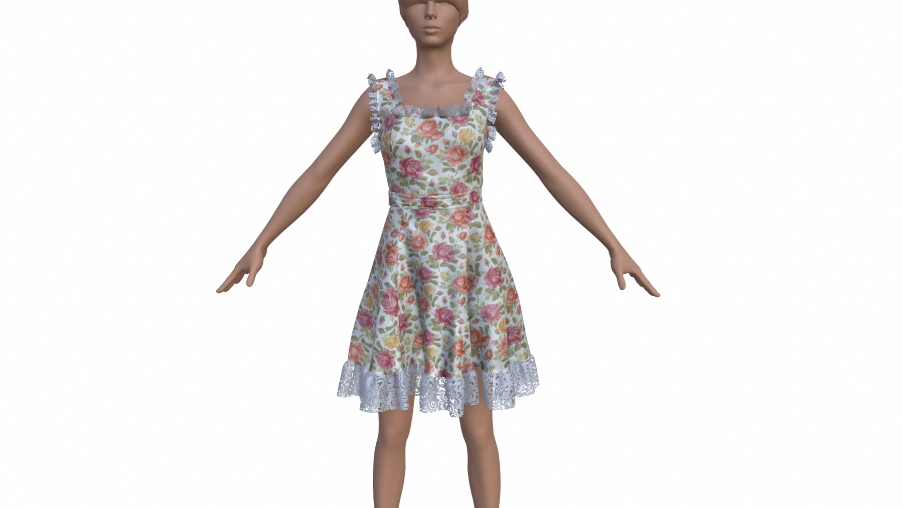 ArtStation - Low poly Dress for Game | Game Assets