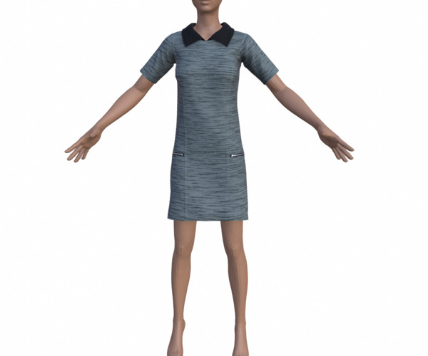 ArtStation - Low poly Dress for Game | Game Assets