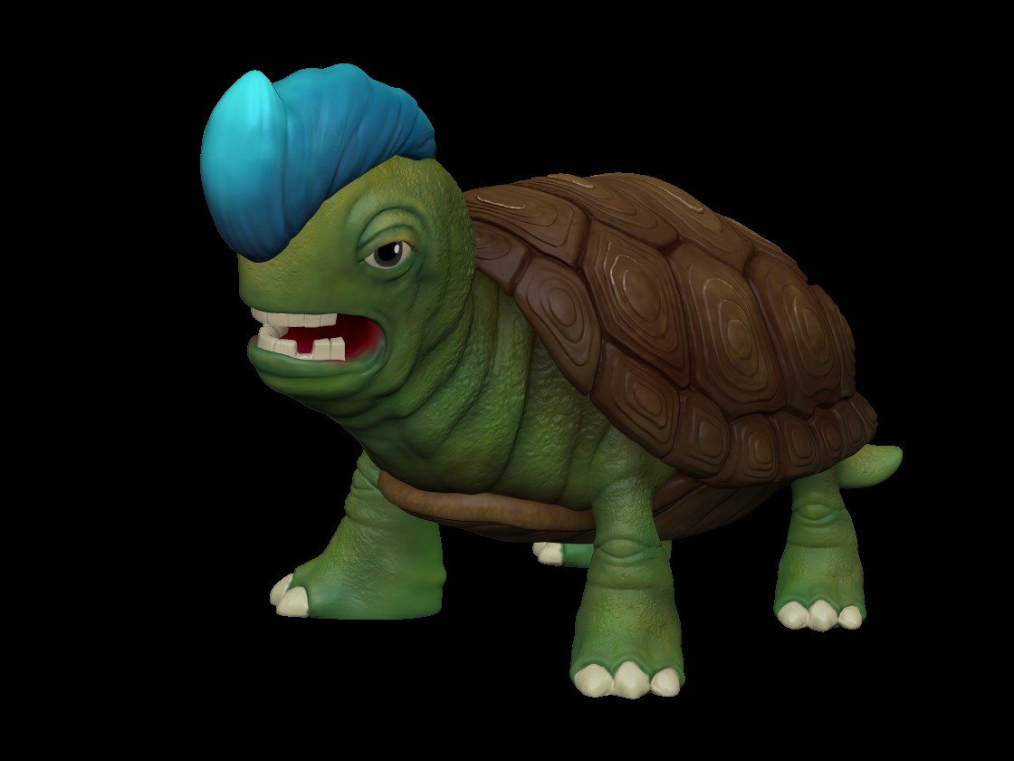 ArtStation - Stylized Turtle with Texture | Resources