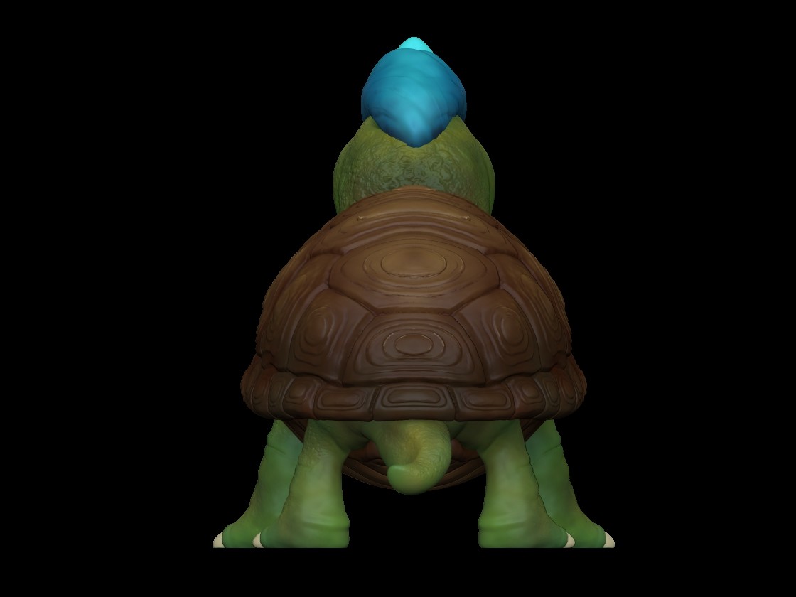 ArtStation - Stylized Turtle with Texture | Resources