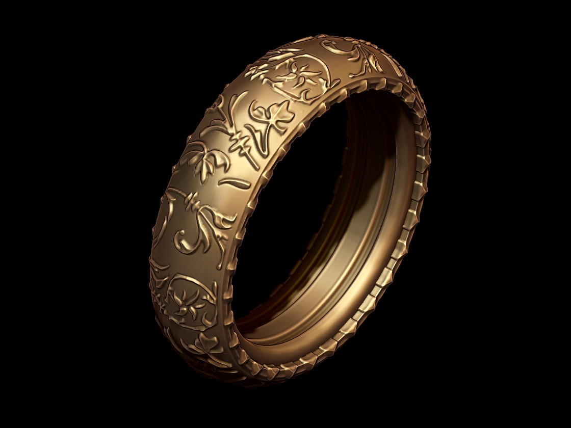 ArtStation - Printable 3D Ring | Resources