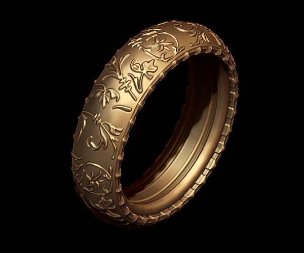 ArtStation - Printable 3D Ring | Resources