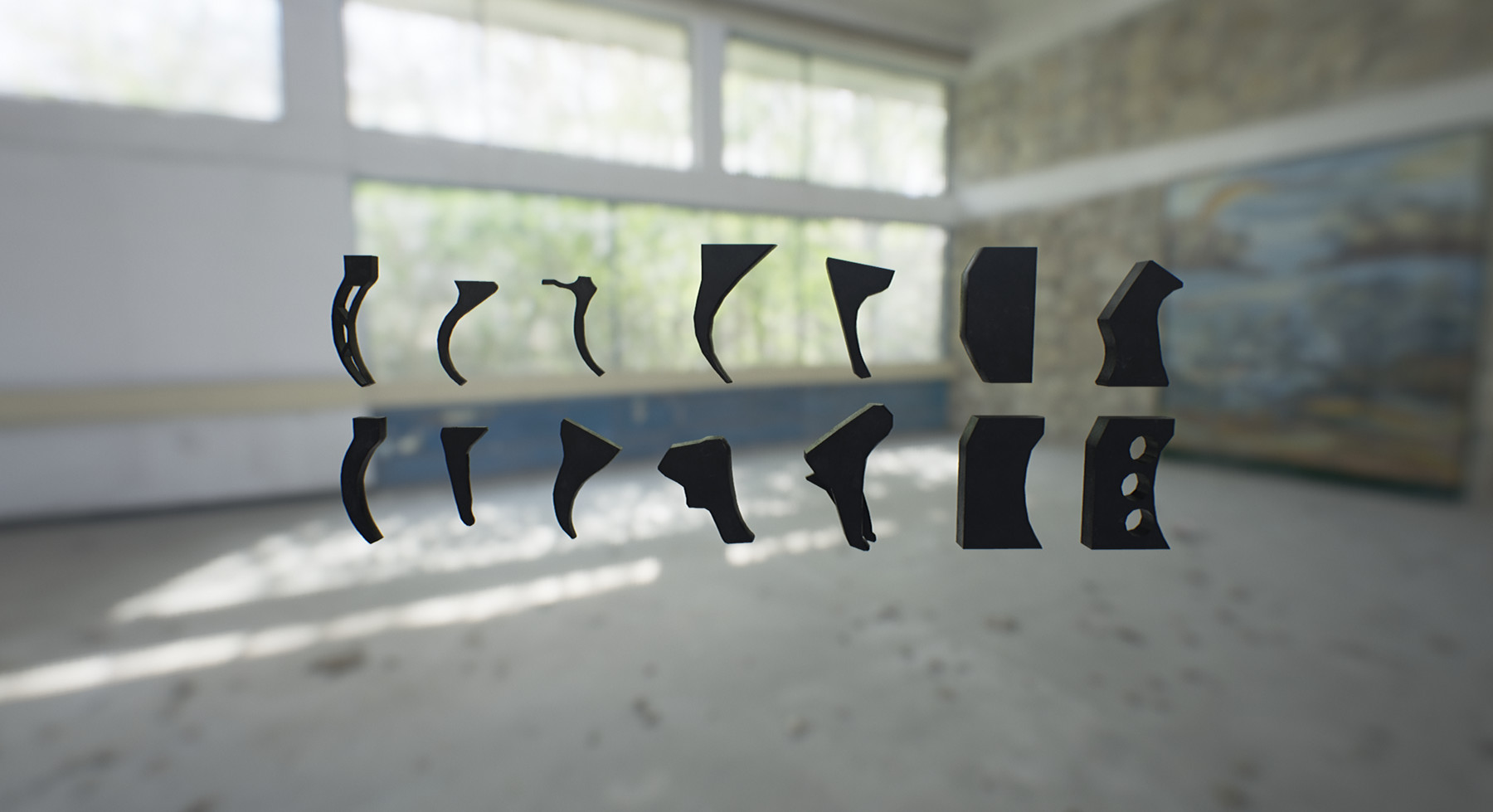 ArtStation - TMWP Trigger Set PBR Low-Poly | Game Assets