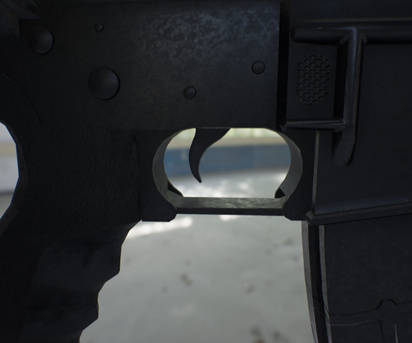 ArtStation - TMWP Trigger Set PBR Low-Poly | Game Assets