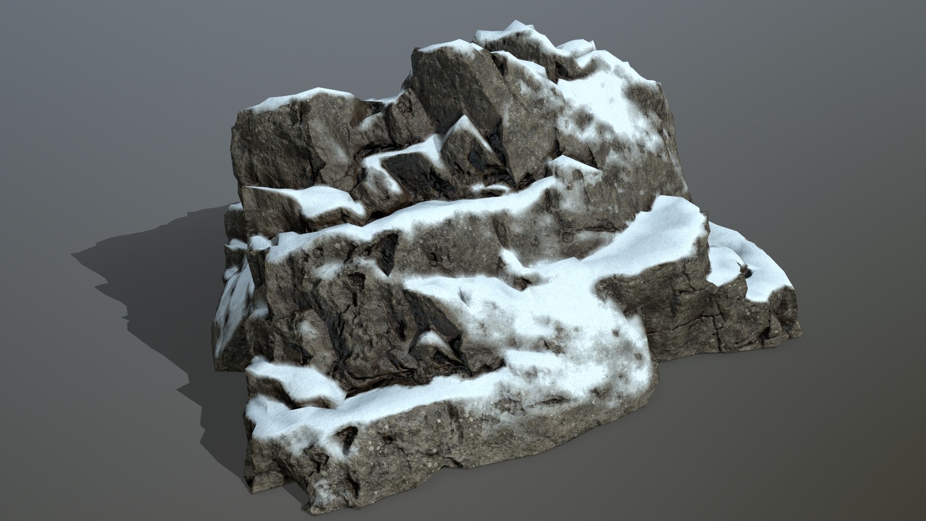 ArtStation - snow rocks | Game Assets