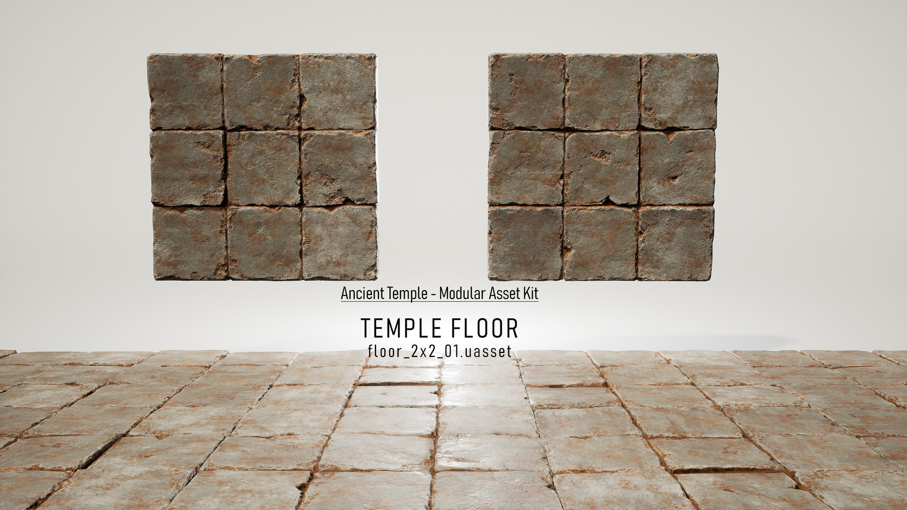 ArtStation - [UE4] Ancient Temple Modular Asset Kit | Game Assets