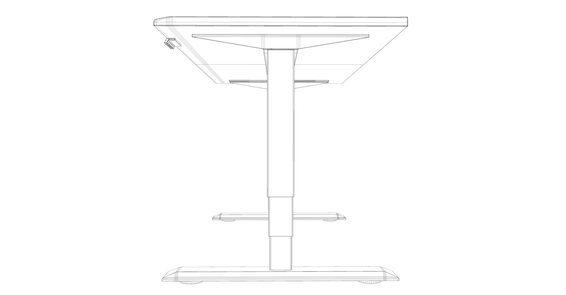 ArtStation - Standing Desk 3D Model | Resources