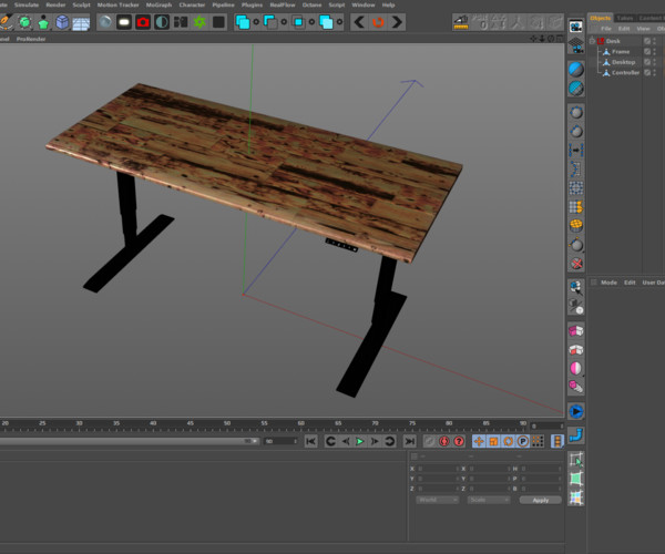 ArtStation - Standing Desk 3D Model | Resources